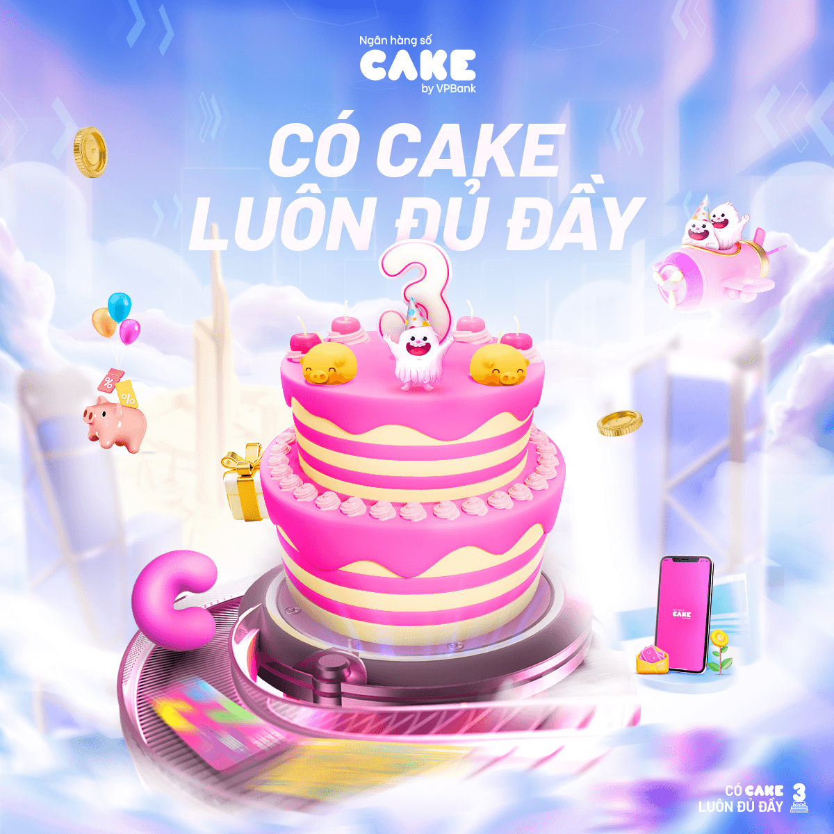 Ngân hàng số Cake by VPBank | Cake Bank: Tính năng hấp dẫn và trải ...
